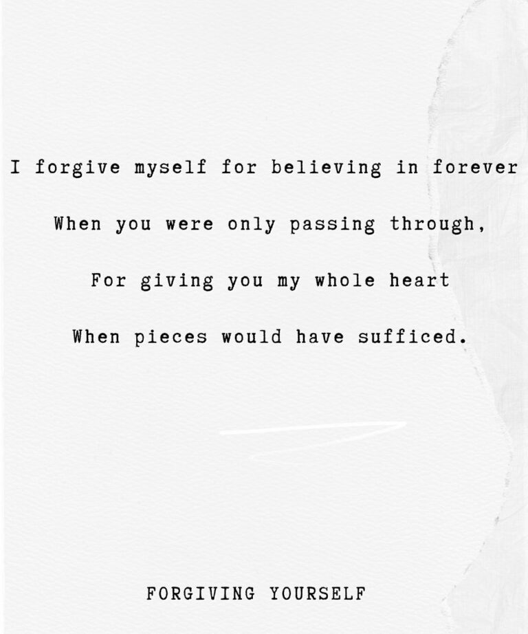 30+ Poems about Letting Go of Someone You Love